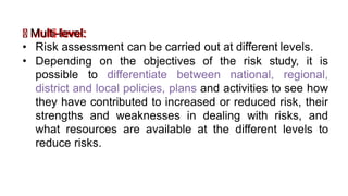 Disaster Risk Assessment | PPTX