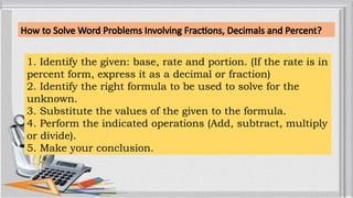 Business Mathematics Quarter 1 – Module 2: Solving Problems Involving ...