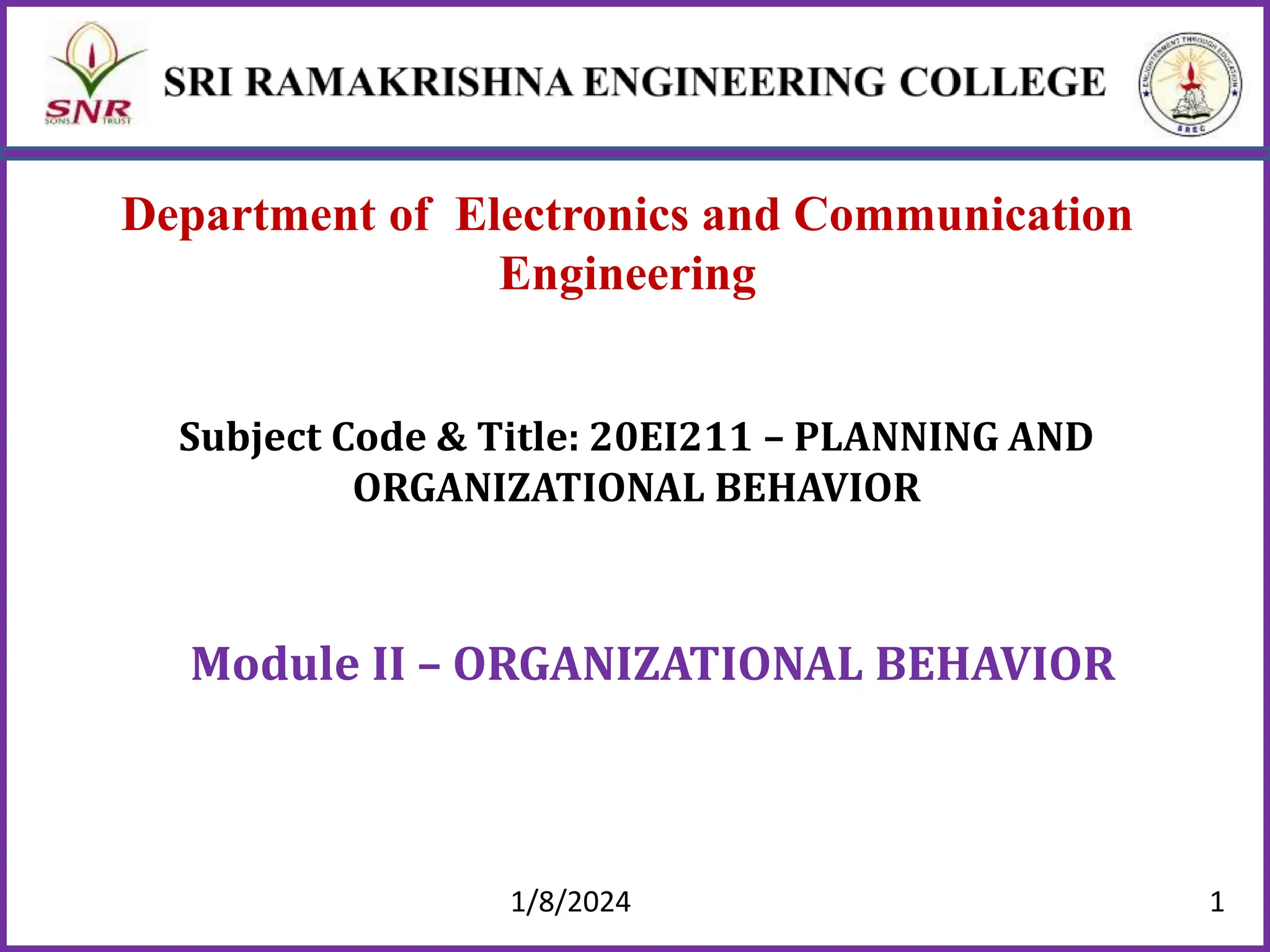 Introduction - Key Determinants - Multidisciplinary Roots of OB - OB ...