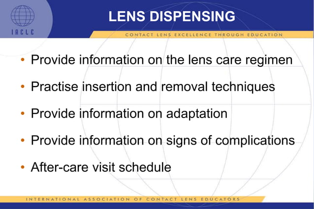 Introduction to Contact Lens Fitting_ Module 3.1 | PPTX