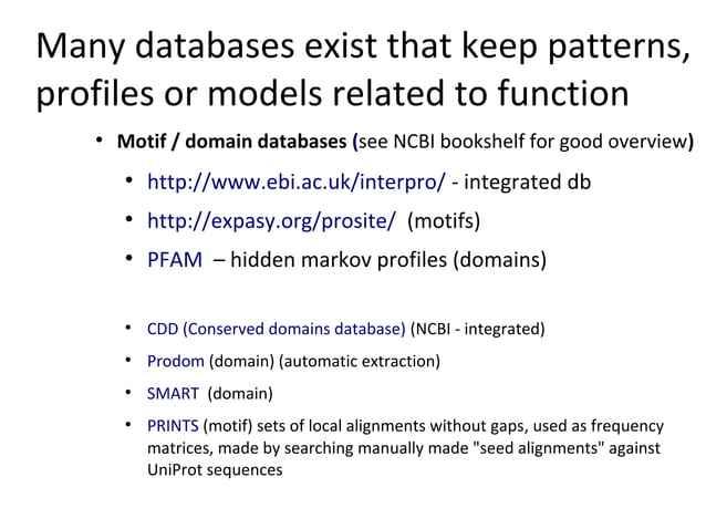 BITS: Basics of sequence analysis | PDF