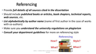 MOD 3 – CONDUCTING A CRITICAL REVIEW OF LITERATURE REVIEW.pptx