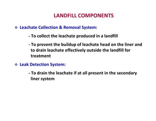 Mod 3 Landfills ppt.pdf | Free Download