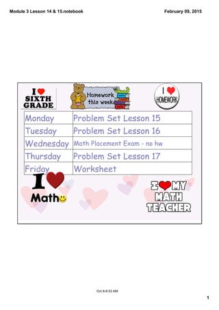 Mod 3 lessons 14 & 15 merged | PDF