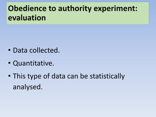Mod 3 milgram evaluation variations explanations | PPTX