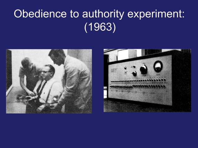 Mod 3 milgram evaluation variations explanations | PPT