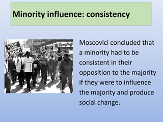 Mod 3 minority influence | PPT