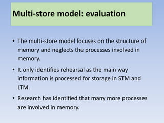 Mod 3 multi store model | PPTX