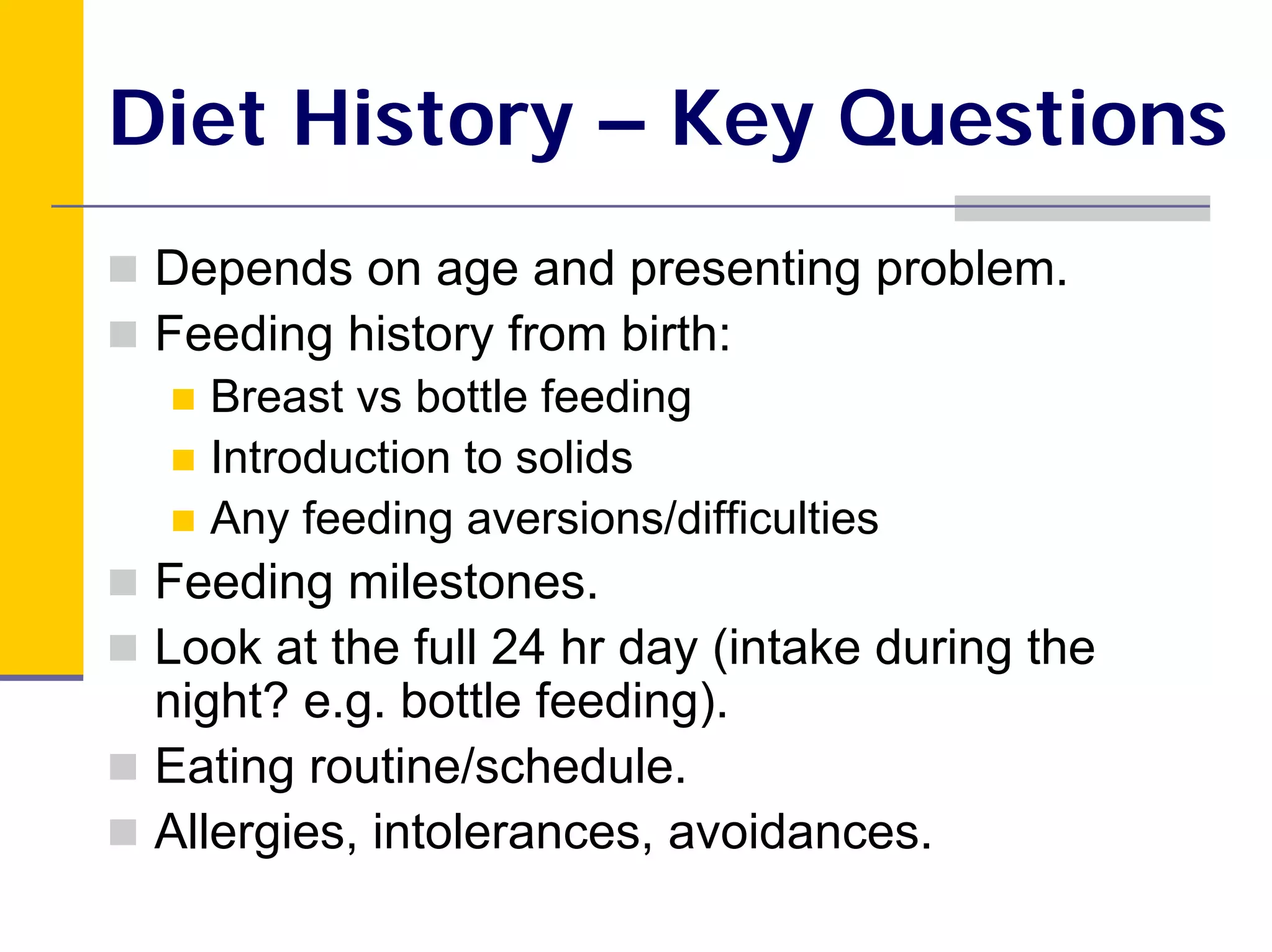 Module 3: Pediatric Nutritional Assessment | PDF