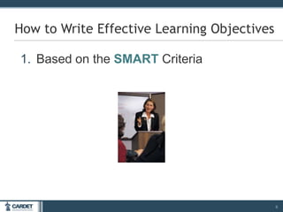 Writing Effective Learning Objectives | PPT