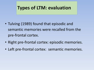 Mod 3 types of ltm slides | PPTX