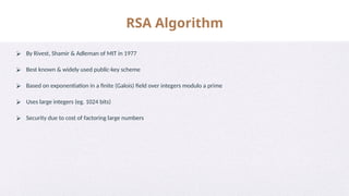 module 4 ppt on crypography and network security | PPTX