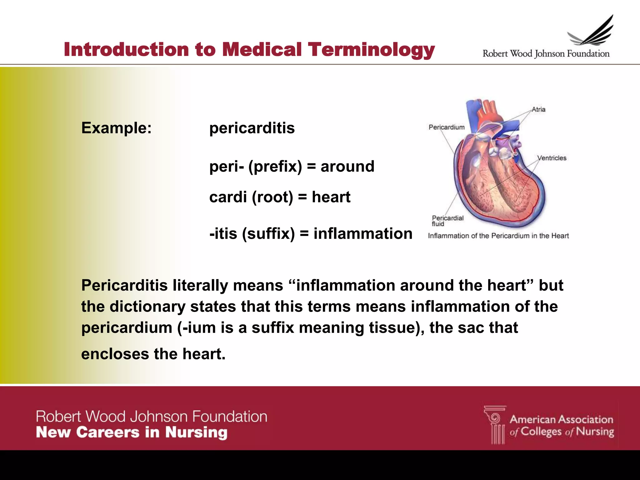 Mod4 medical terminology v2a - revised 06262013 | PPTX