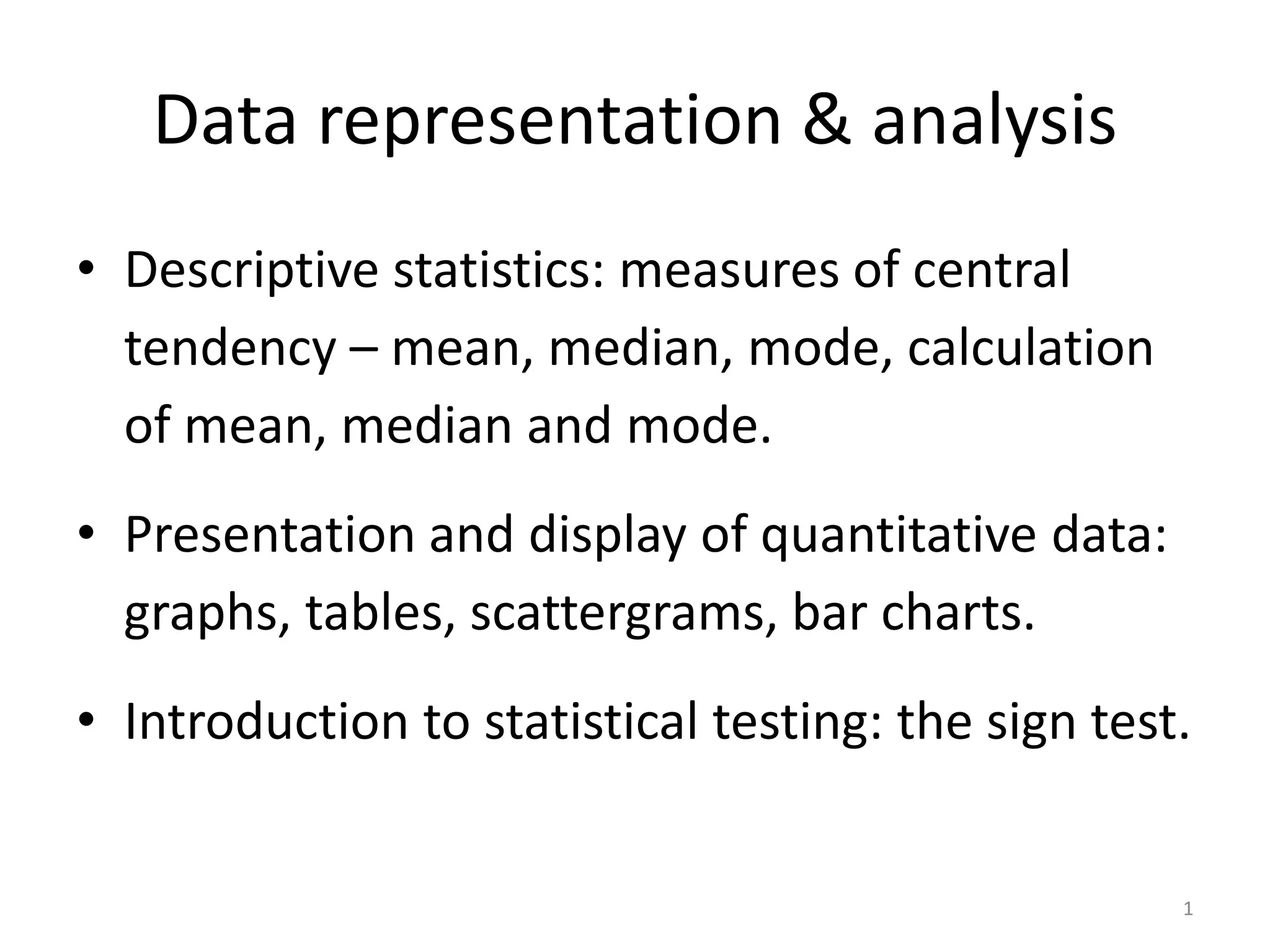 Mod 4 Data Presentation Graphs Bar Charts Tables Ppt