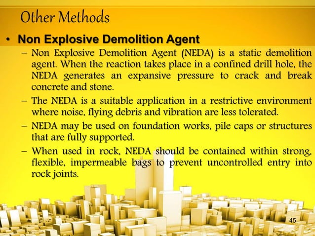 BCT Mod 4 demolition of structure | PPTX