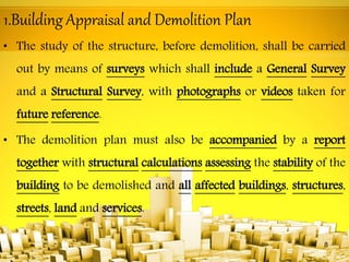 BCT Mod 4 demolition of structure | PPTX