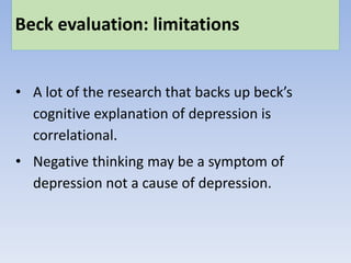 Mod 4 depression | PPTX