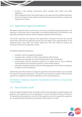 Module 4 - Employ Our First Apprentice | PDF