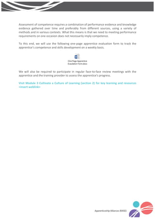 Module 4 - Employ Our First Apprentice | PDF | Apprenticeships | Careers