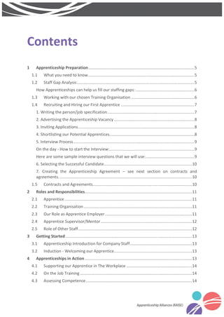 Module 4 - Employ Our First Apprentice | PDF