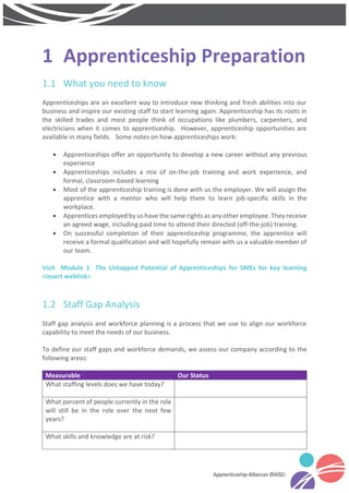 Module 4 - Employ Our First Apprentice | PDF | Apprenticeships | Careers