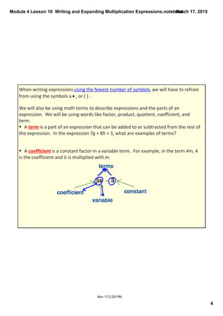 Mod 4 lesson 10 | PDF | Homework and Study | Education