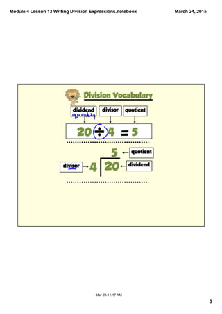 Mod 4 lesson 13 | PDF