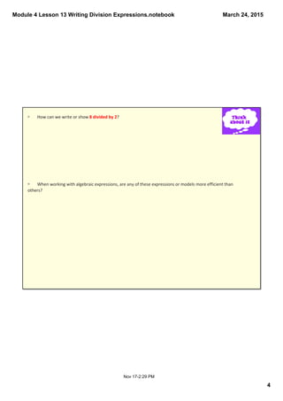 Mod 4 lesson 13 | PDF