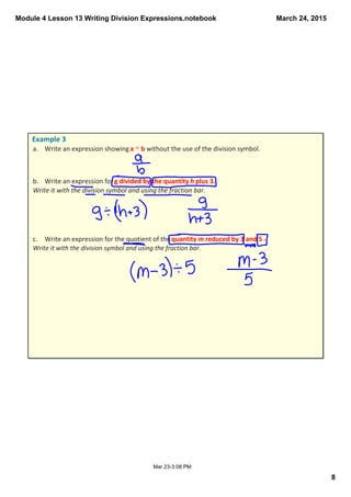 Mod 4 lesson 13 | PDF