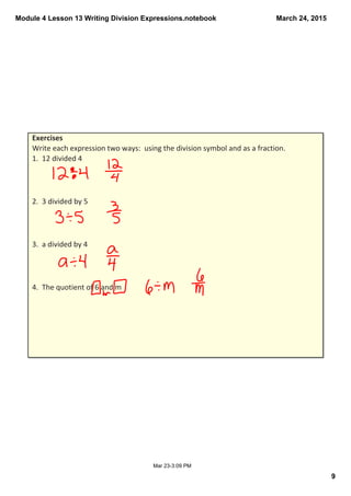 Mod 4 lesson 13 | PDF