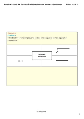Mod 4 lesson 14 | PDF