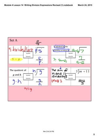 Mod 4 lesson 14 | PDF
