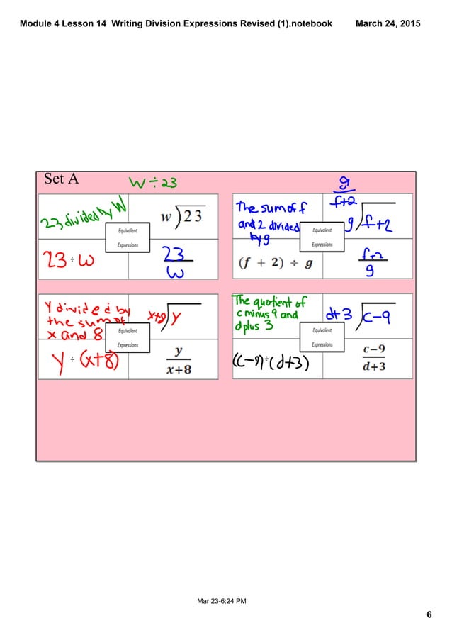 Mod 4 lesson 14 | PDF