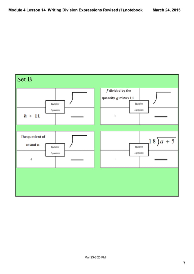 Mod 4 lesson 14 | PDF
