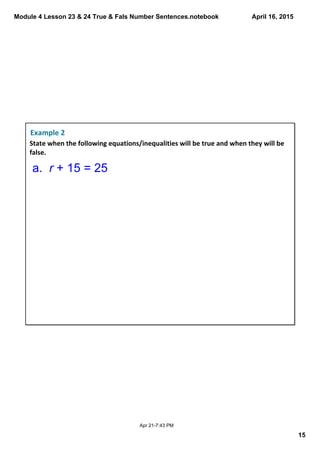 Mod 4 lesson 23 | PDF