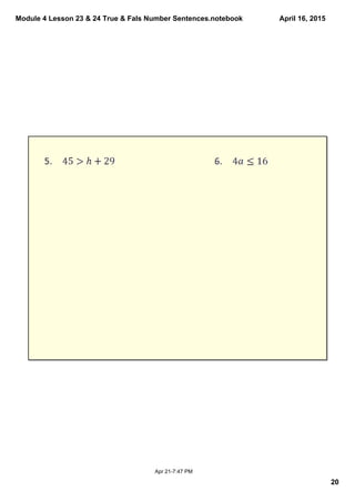 Mod 4 lesson 23 | PDF