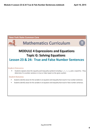 Mod 4 lesson 23 | PDF