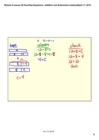 Mod 4 lesson 26 | PDF