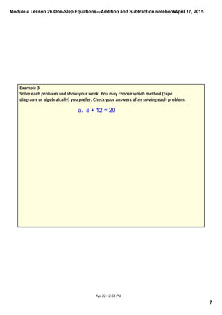 Mod 4 lesson 26 | PDF