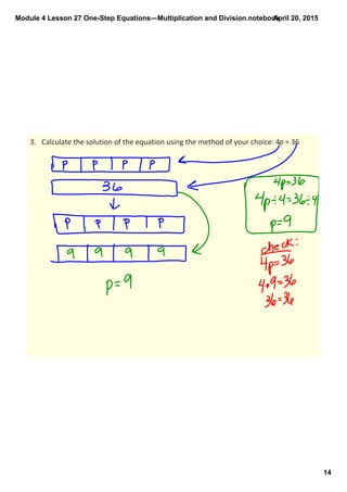 Mod 4 lesson 27 | PDF | Homework and Study | Education