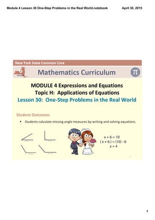 Mod 4 lesson 30 | PDF | Physics | Science