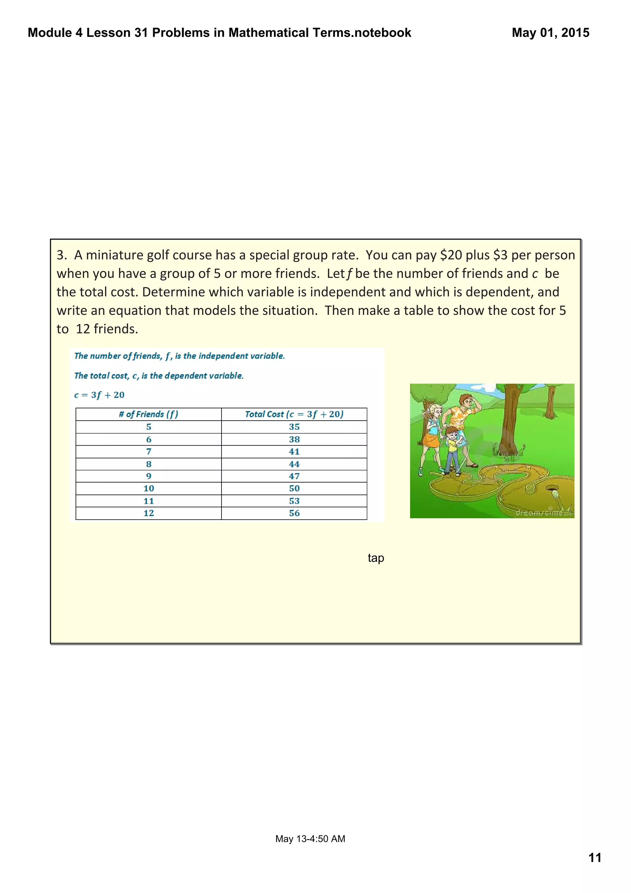 Mod 4 lesson 31 | PDF