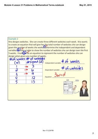 Mod 4 lesson 31 | PDF