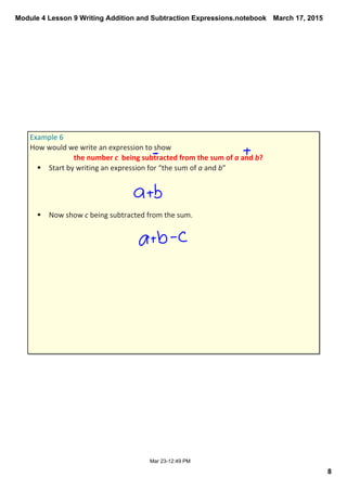 Mod 4 lesson 9 | PDF