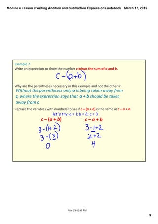 Mod 4 lesson 9 | PDF