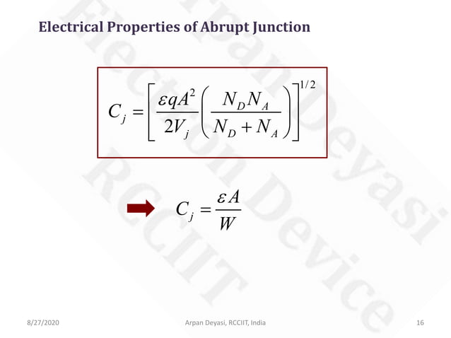 Electrical properties of p-n junction | PDF | Physics | Science