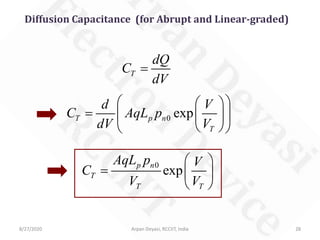 Electrical properties of p-n junction | PDF