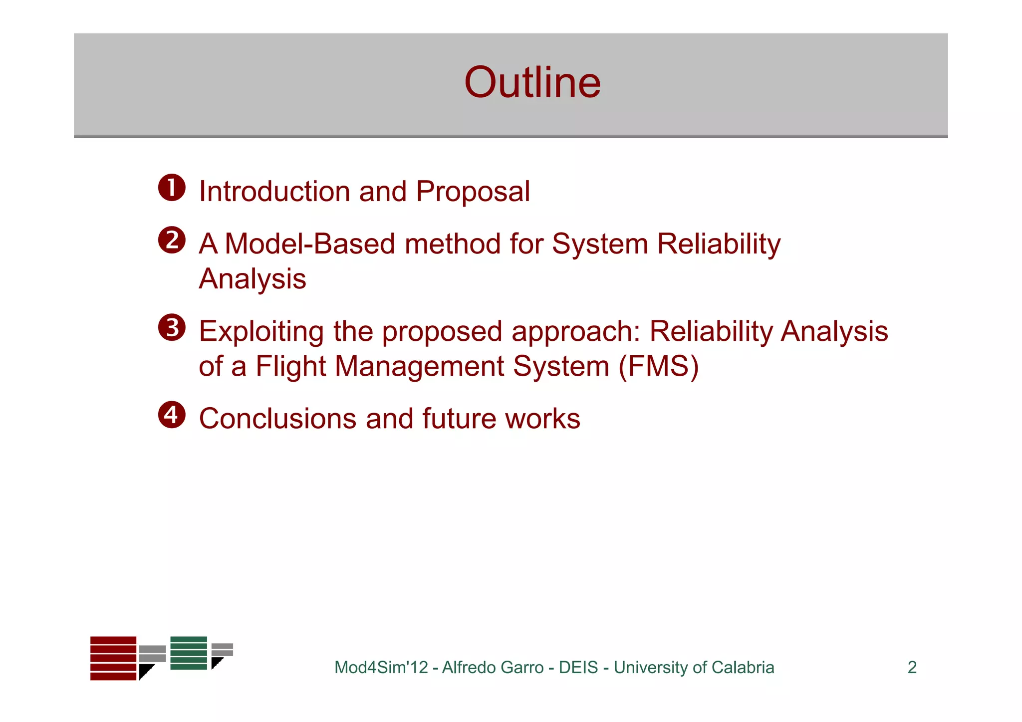 A Model-Based Method for System Reliability Analysis | PDF