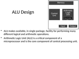 Mod 5-Design of Arithmetic logic unit.pptx