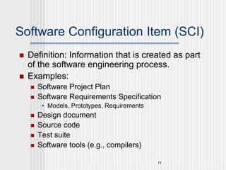 Software configuration management, Web engineering | PPT